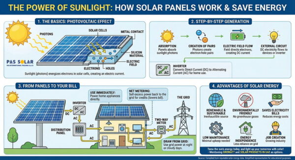 How Solar Panels Generate Electricity: Explained Simply